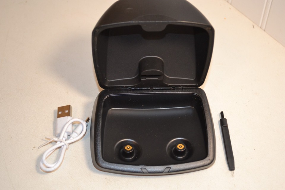 GENUINE Starkey Replacement Charging Case w/Cable and Cleaning Brush | eBay