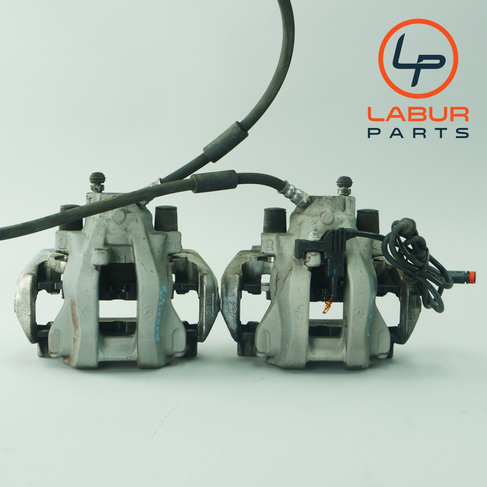 +Z4237 W212 MERCEDES 10-16 E CLASS REAR LEFT & RIGHT BRAKE CALIPER ...