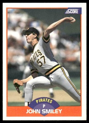 John Smiley 1989 Score #409 Pittsburgh Pirates | eBay