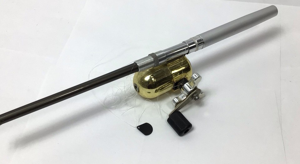 Coleman Deluxe Fish Pen Rectractable Fishing Pole & Reel | eBay
