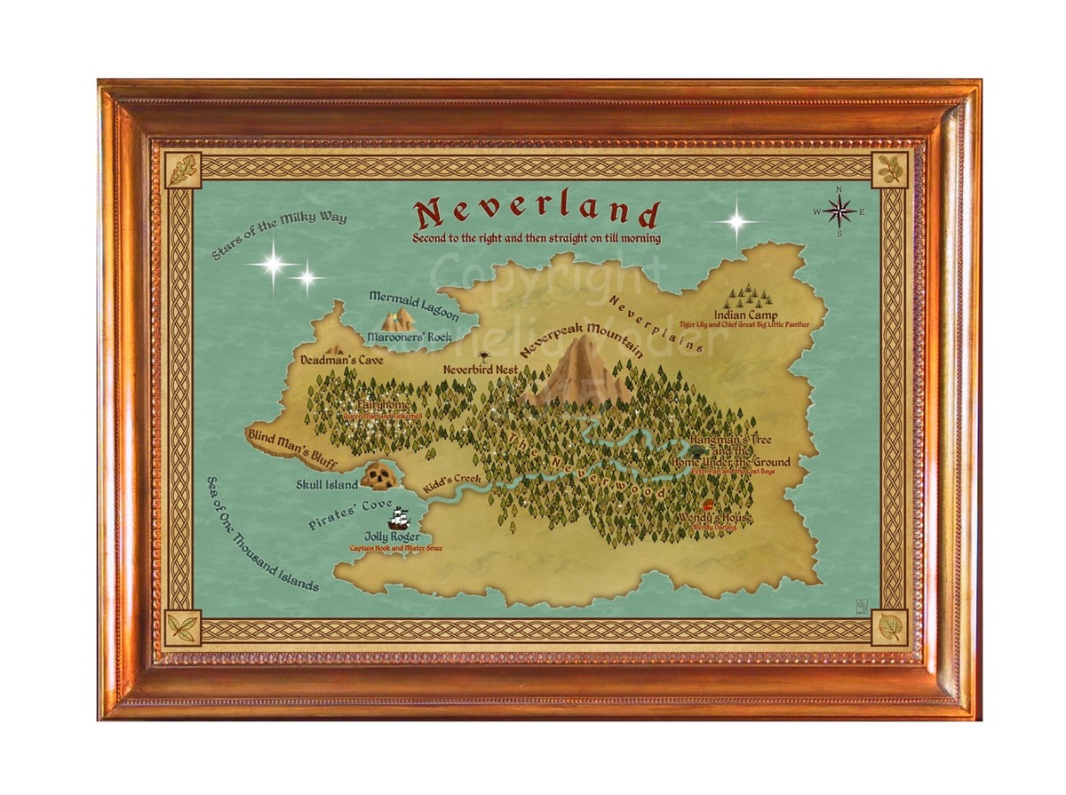 Neverland Map