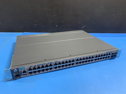 HP J9729A 2920-48G-POE+ Switch w/ J9731A Module 1x PSU | eBay