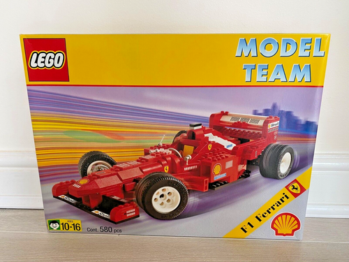 LEGO Model Team 2556 Ferrari Formula 1 Racing Car 1998 vintage new ...