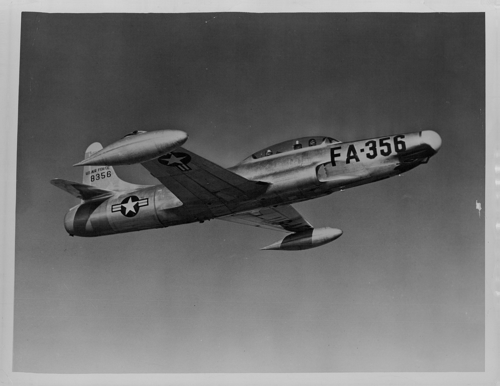 1949 USAF F-94 Jet Night Fighter Aircraft Press Photo | eBay