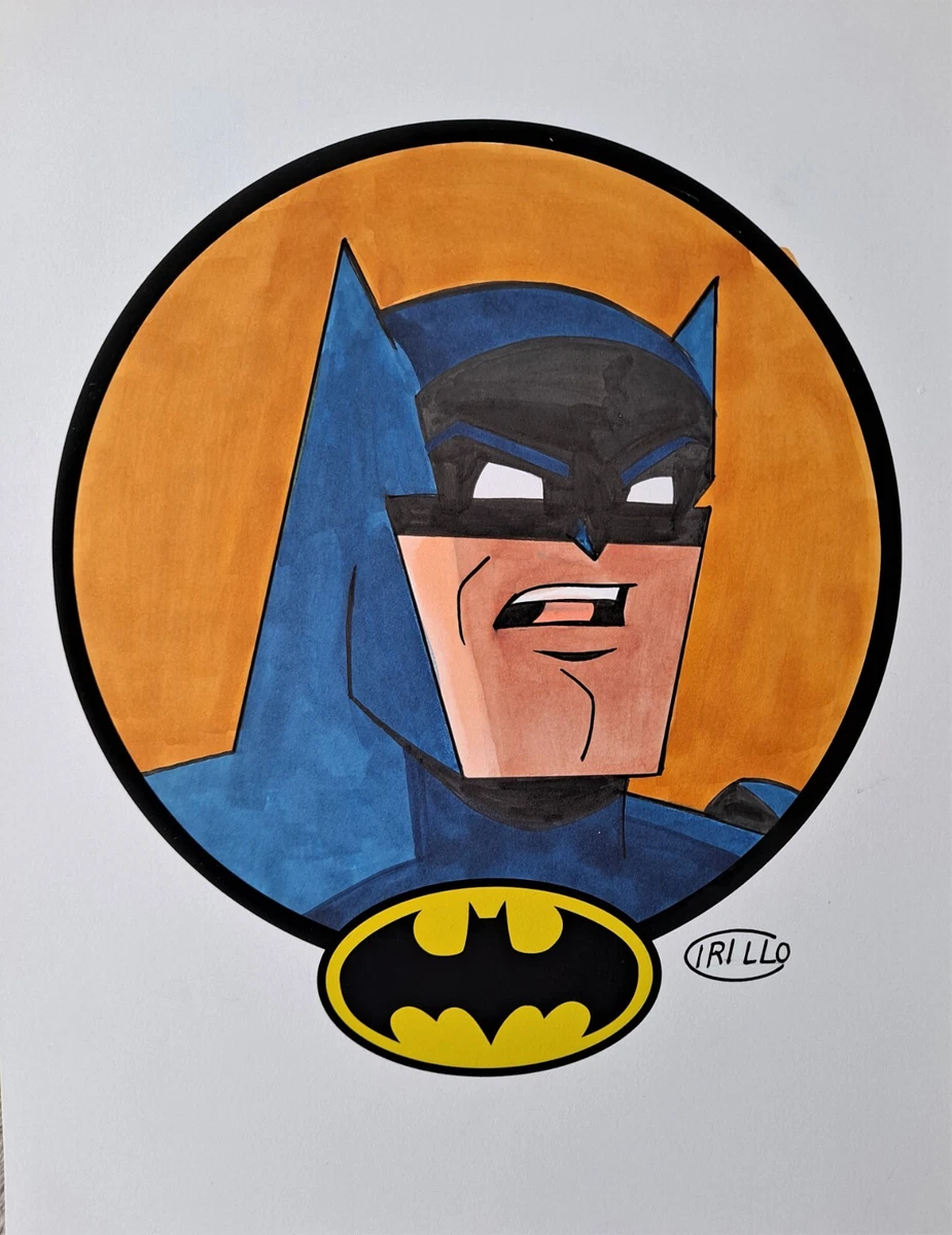 Batman Cartoon Face