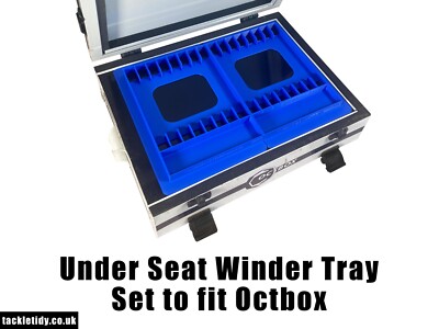 Tackle Tidy Under Seat Winder Storage Tray Inserts to fit Octbox Seat ...