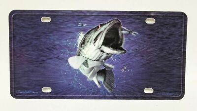 Bass Fish - Acrylic Novelty Gift License Plate for Car or Truck | eBay
