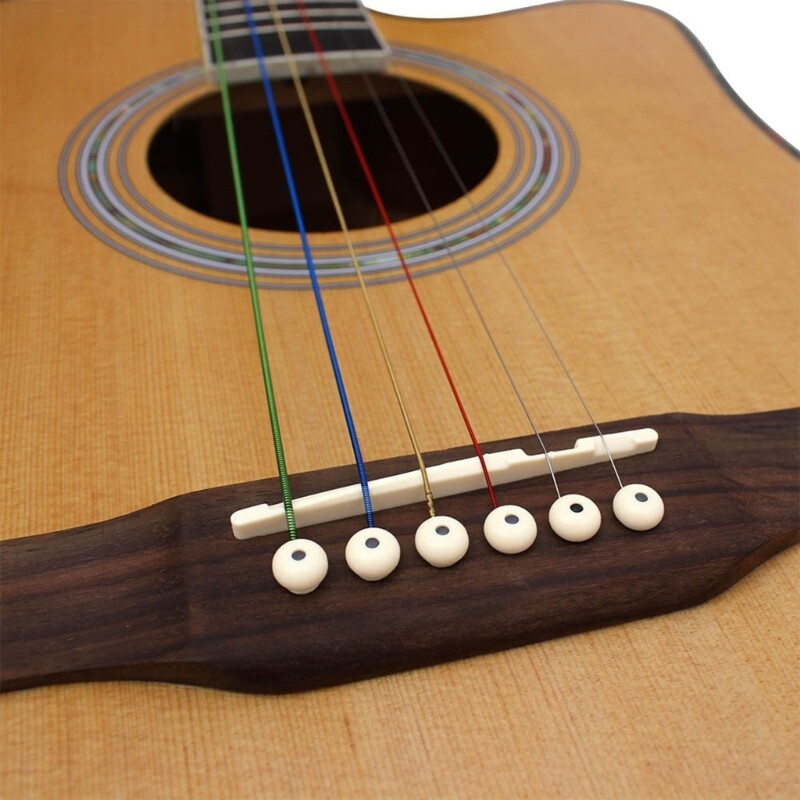 Folk Guitar Strings Replacement Acoustic Guitar Strings Part 6 Pieces ...