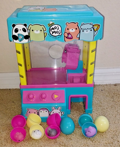 💥 Moj Moj Claw Machine w/ 6 Eggs & 4 Squishees Arcade Game Kid's Gift ...