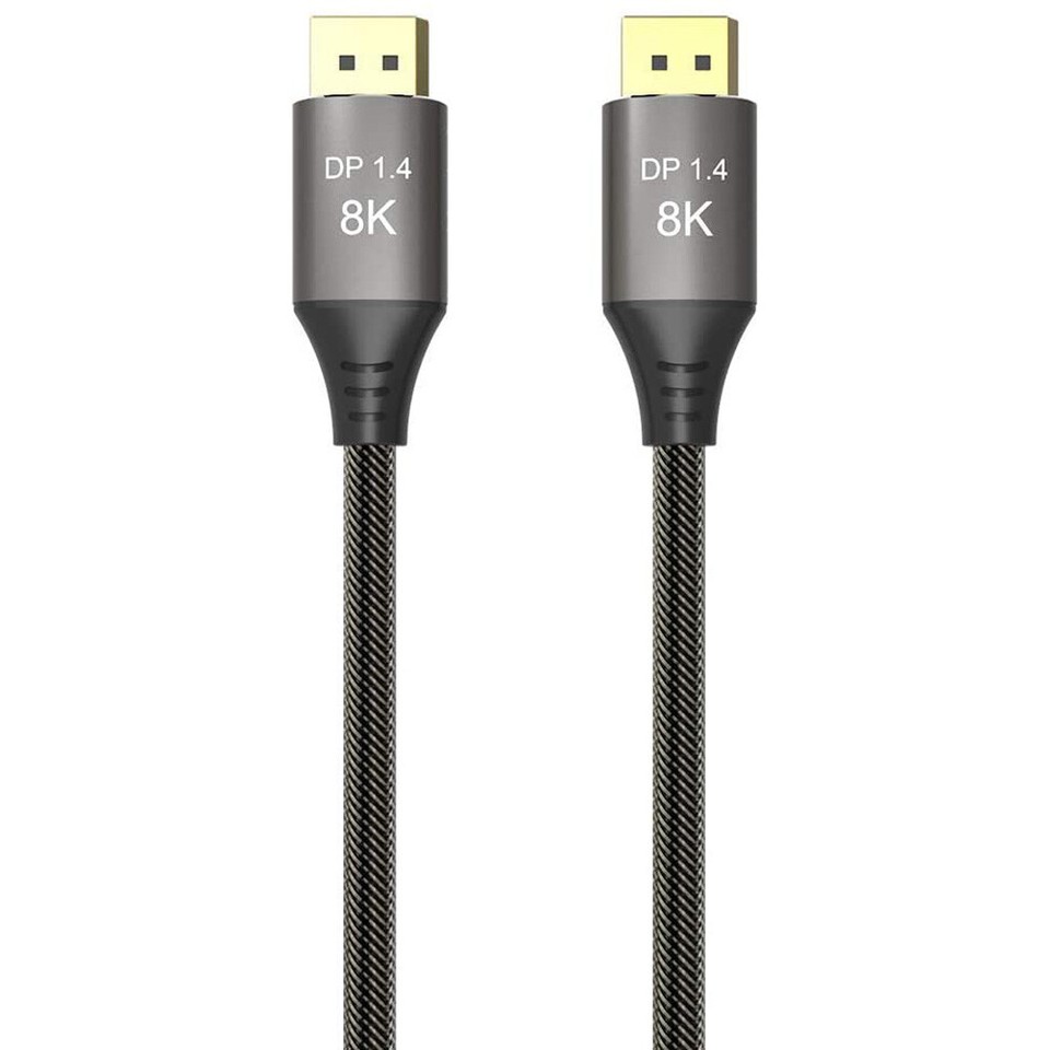 DisplayPort 8K Cable 60hz Ver 1.4 Ultra-HD UHD 4K 144hz DP to DP Wire ...