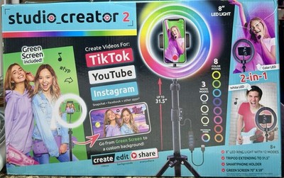 Canal Toys Studio Creator 2 360 Video Maker Kit, Green Screen and ...