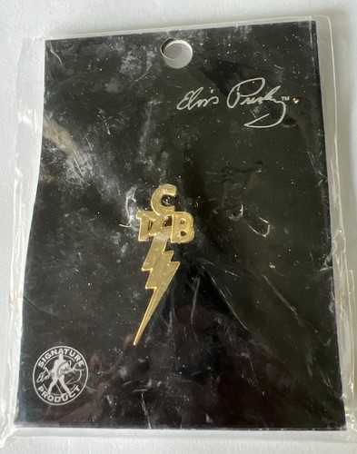 Elvis Presley TCB Lapel Pin Lightning Bolt Takin' Care Of Business 2001 ...