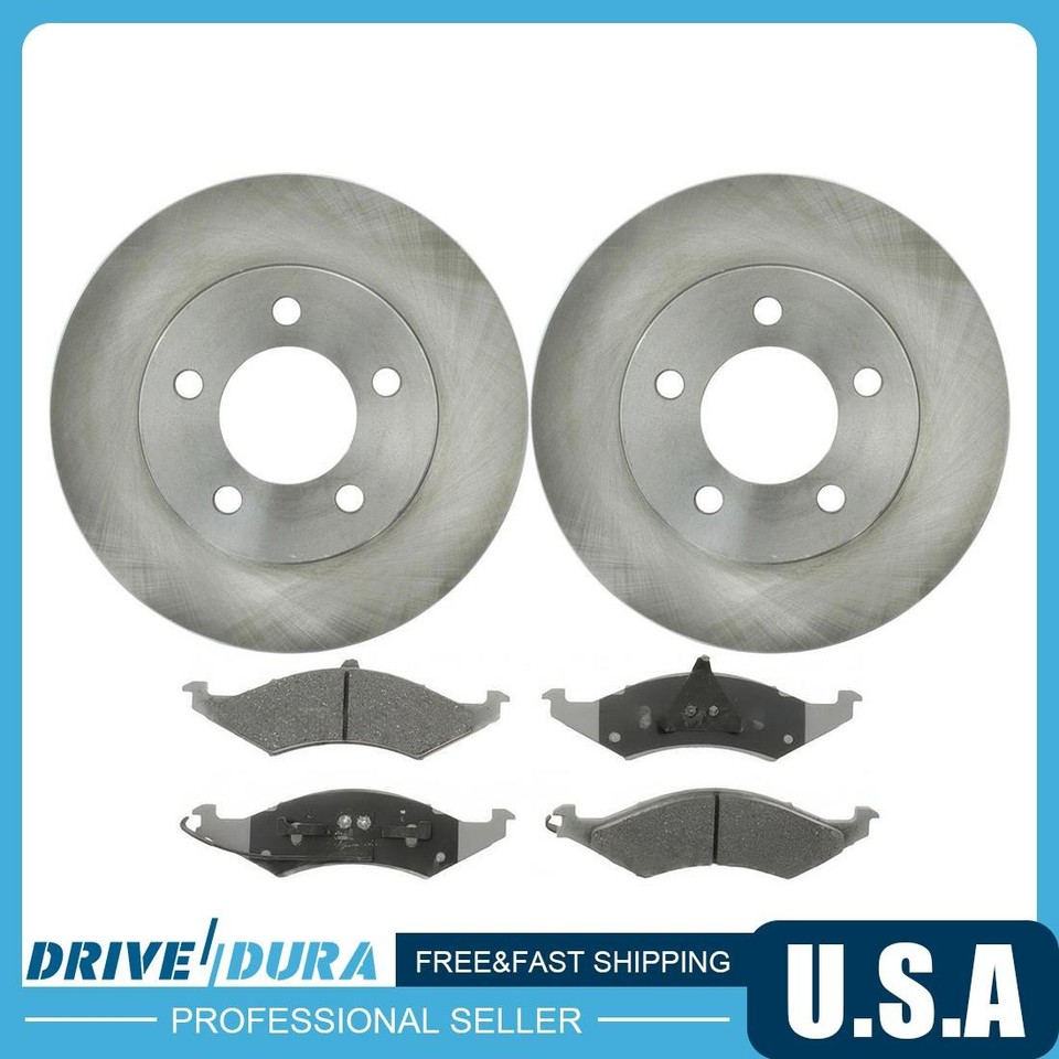 Front Disc Brake Rotors and Brake Pads Kit for Ford Taurus Lincoln ...