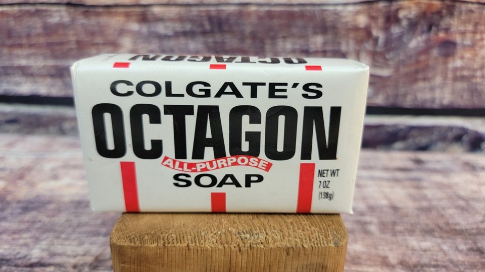 Vintage Colgate Octagon All Purpose 7 Ounce Bar Soap Sealed | eBay