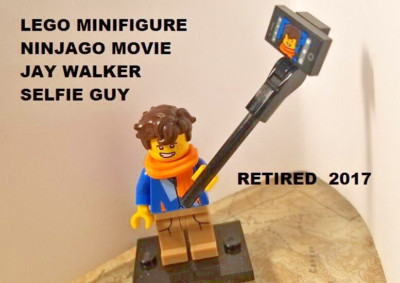 LEGO Minifigure Ninjago Movie Jay Walker Selfie Guy with Camera and ...
