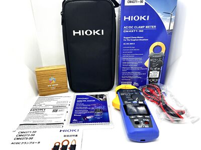 HIOKI CM4371-90 AC/DC Clamp Meter CM4371-50 + Wireless Adapter Z3210 ...