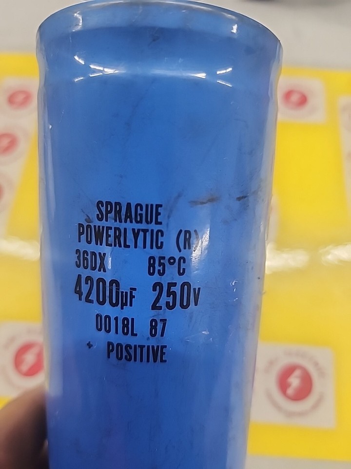 Sprague Powerlytic 36DX Capacitor 4200uf 250v | eBay
