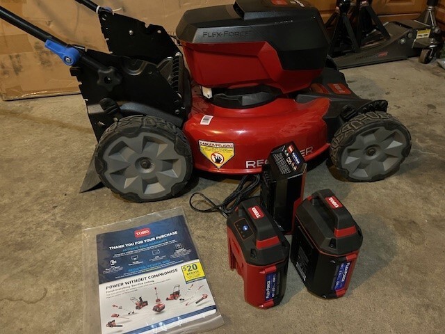 Toro Cordless Push Lawn Mower 21323 60V 21-in | eBay