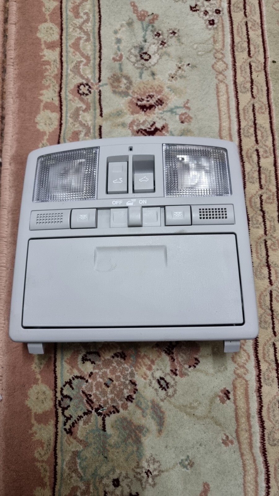 MAZDA CX9 COURTESY LIGHT FRONT, MAP LIGHTS, W/ SUNGLASS HOLDER,SUNROOF ...