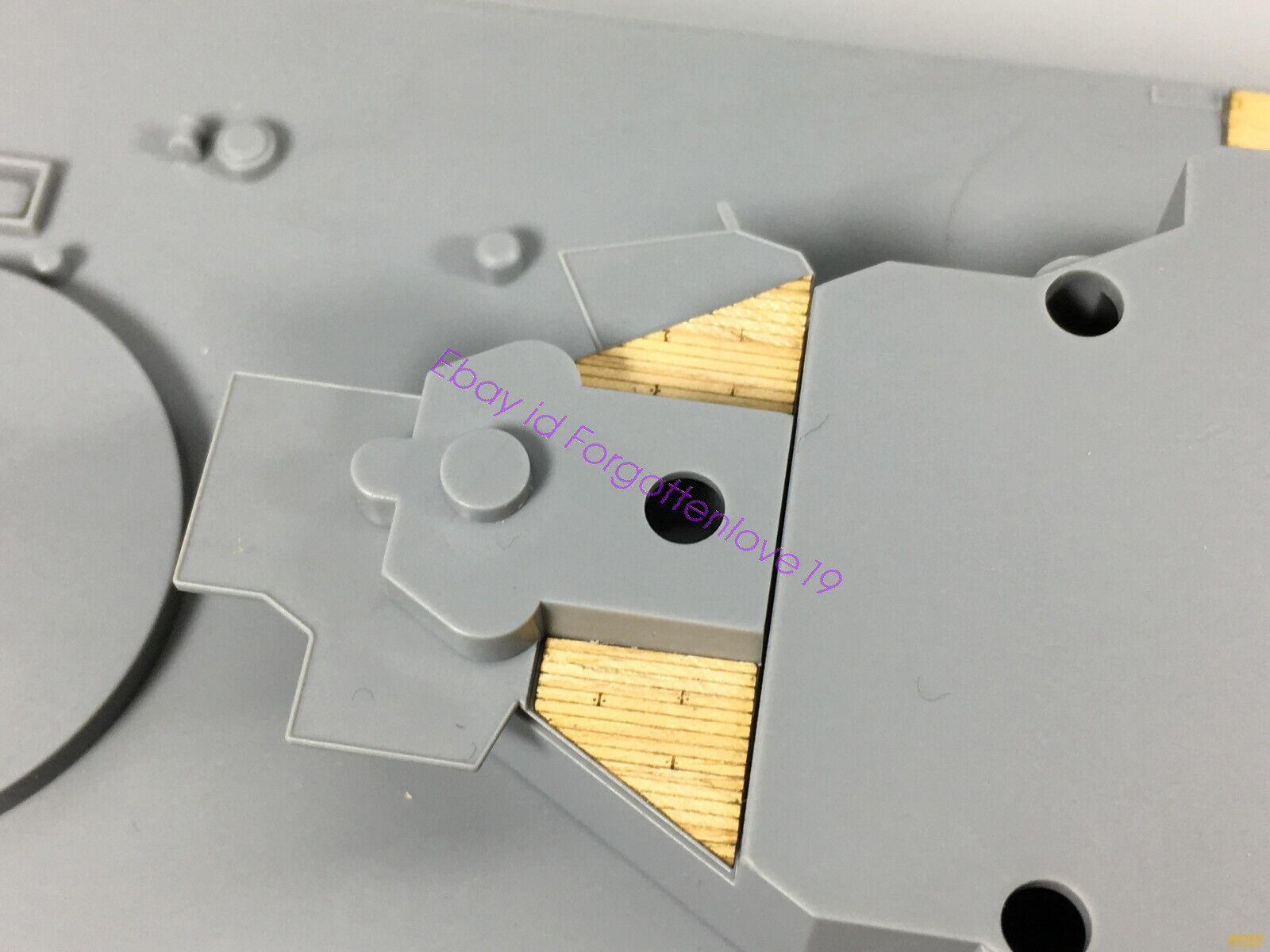 Wooden Deck for Tamiya 78029 1/350 Scale USS Missouri BB-63 Circa 1991 ...