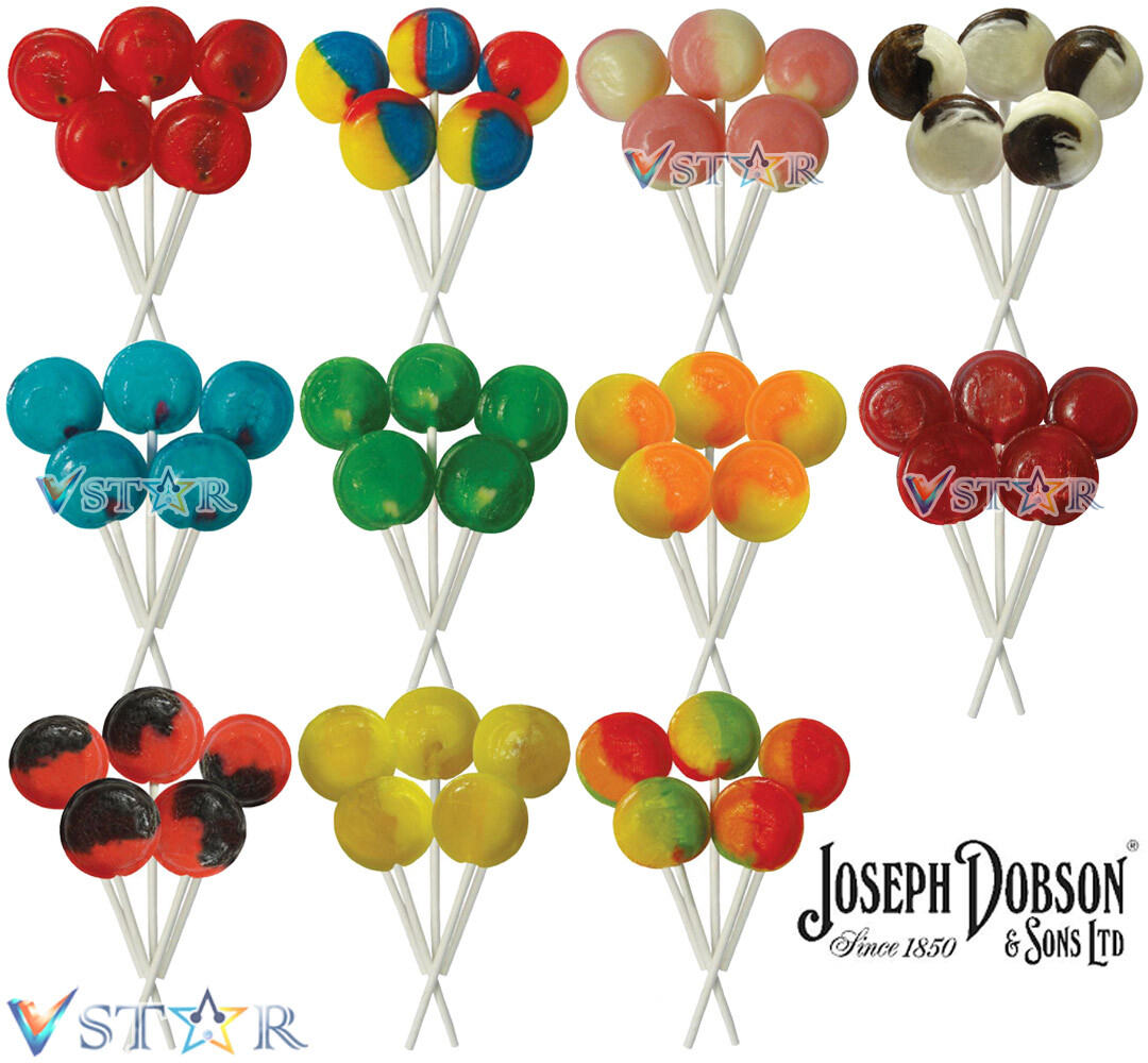 Lollipops Sweets Candy - Joseph Dobson Mega Lollies Various Flavours ...