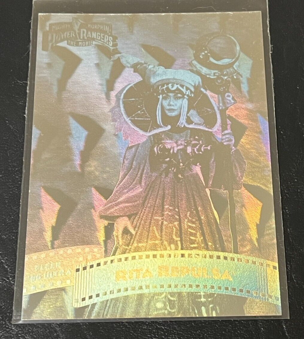 1995 Saban Mighty Morphin Power Rangers Movie RITA REPULSA Hologram ...