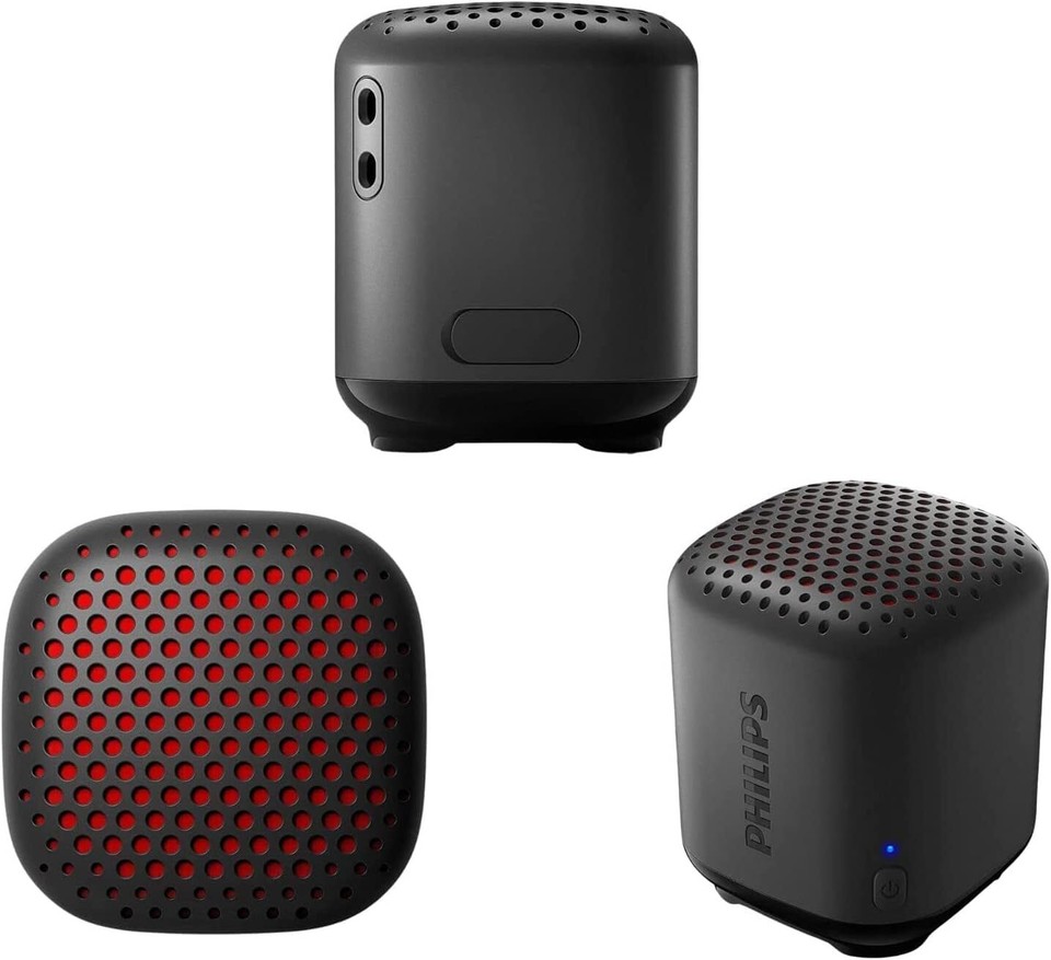 Philips TAS1505 Bluetooth Mini Portable Speaker Wireless (BLACK/WHITE ...