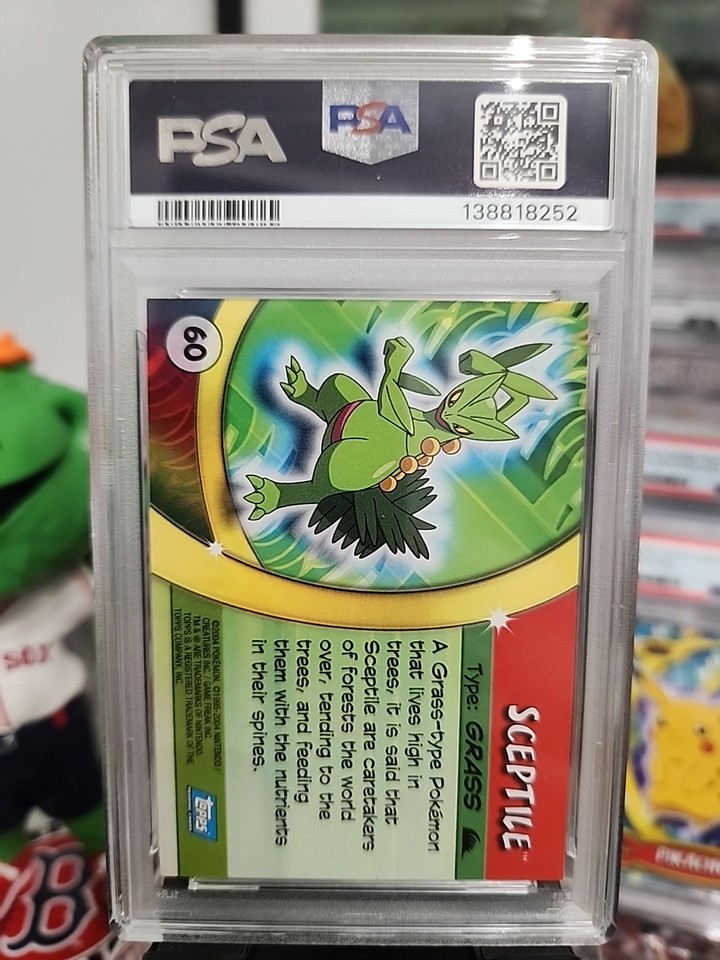 Sceptile 2004 Pokemon Topps Advanced Challenge-Foil #60 PSA 9 | eBay