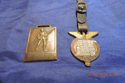 Old central States Insurance Pocket Watch Fob Merchants Life Burlington ...