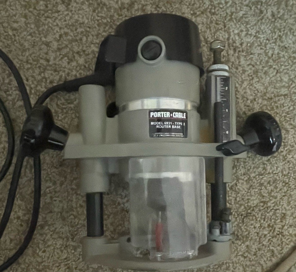 Porter Cable Plunge Router 6902 Motor With 6931 Base Tested Working | eBay