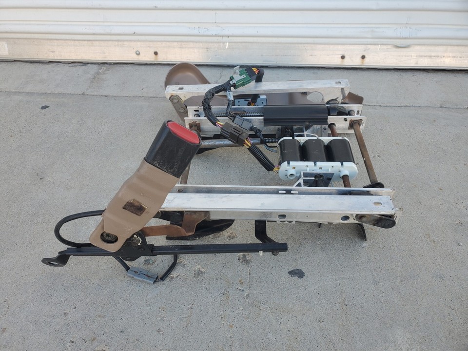 97 98 99 00 01 Ford Explorer Power Seat Track Manual Lumbar Driver LH ...