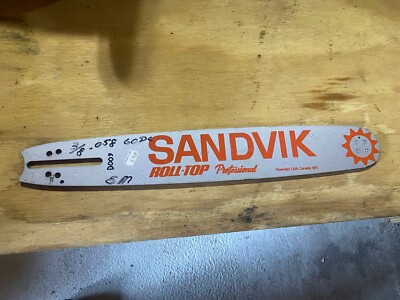New Sandvik 16” Chainsaw Guide Bar 3/8 .058 60DL Free Shipping | eBay