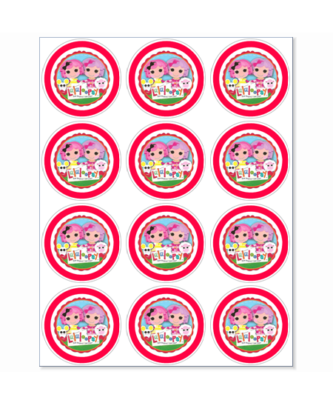 Lalaloopsy Cupcake Toppers