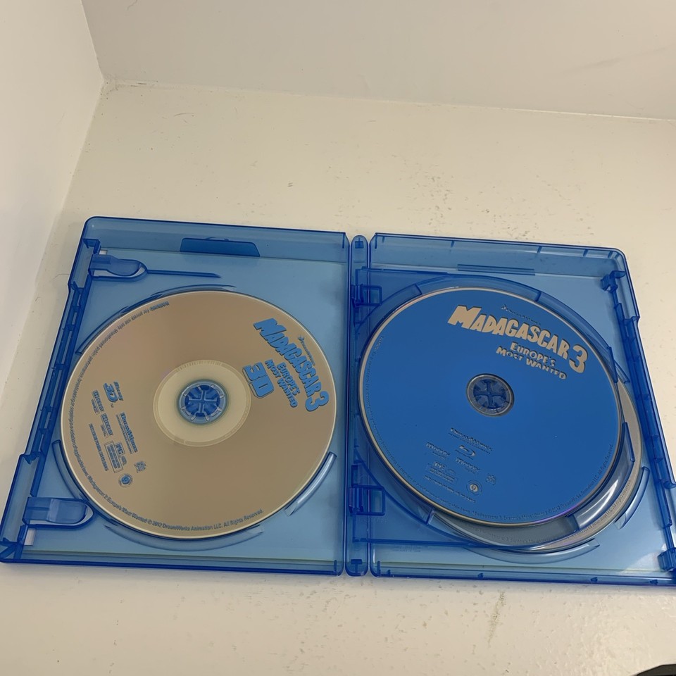 Madagascar 3: Europe's Most Wanted (Blu-ray 3D) 97361476643| eBay