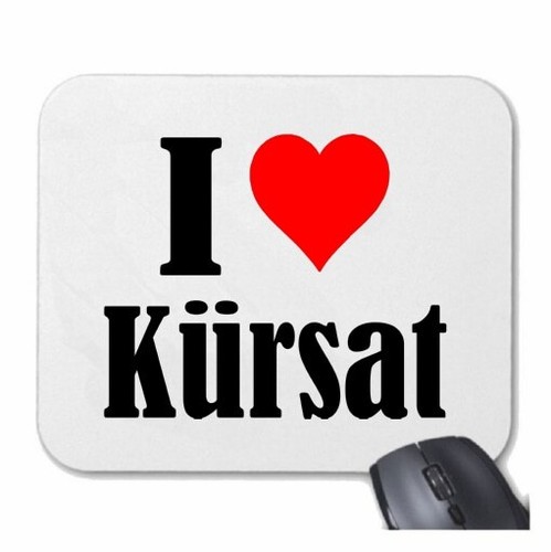 MOUSEPAD Mauspad I Love Kürsat Ich Liebe Kürsat | eBay