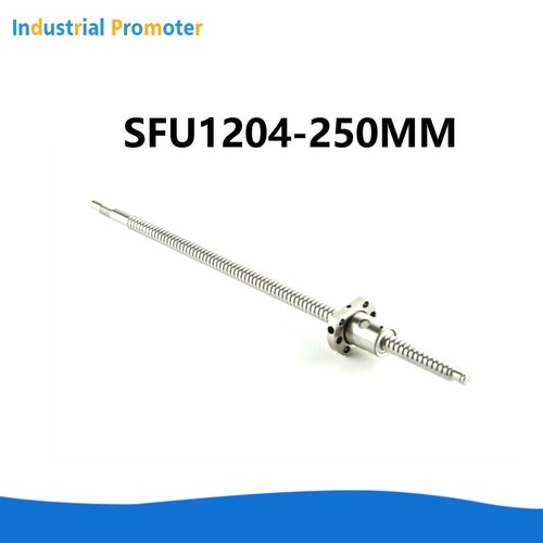 Ball Screw SFU1204-250mm & Single Flange BallNut End Machined RM1204 ...