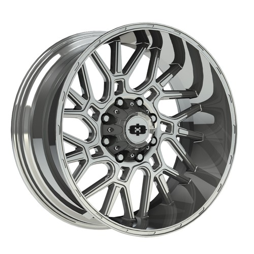 1 New Vision Brawl 20x12 8-170 -51 Chrome Wheel 886821231911 | eBay