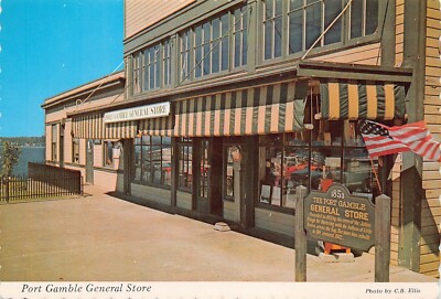 Port Gamble General Store Port Gamble Washington Mill Town 6X4 Postcard ...
