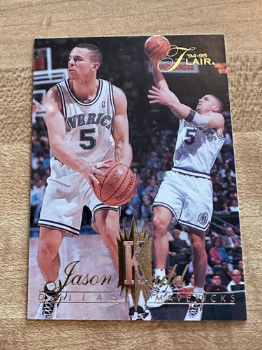 1994-95 Flair Jason Kidd Rookie Card RC Dallas Mavericks RARE! | eBay