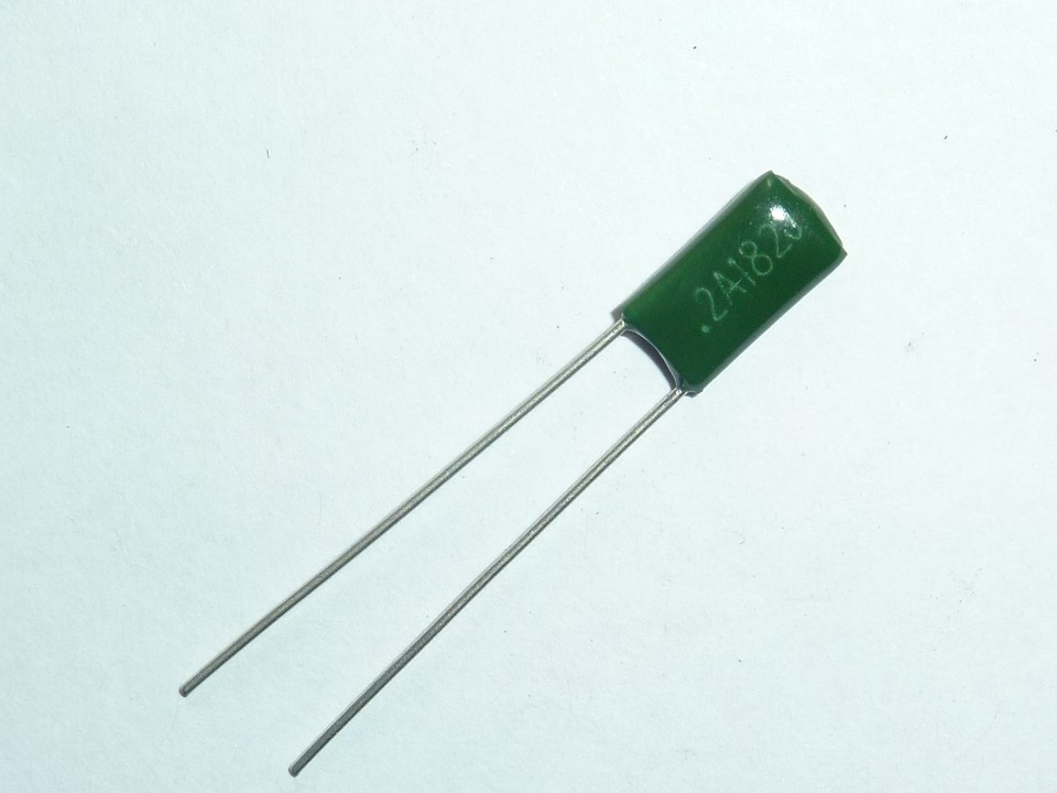 20PCS 1000V 0.0018uF 1.8nF 1800pF 3A182J ±5% Mylar Film Capacitors ...