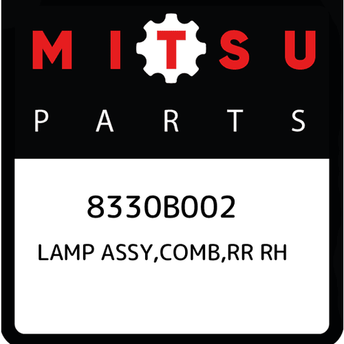 8330B002 Mitsubishi Lamp assy,comb,rr rh 8330B002, New Genuine OEM Part ...