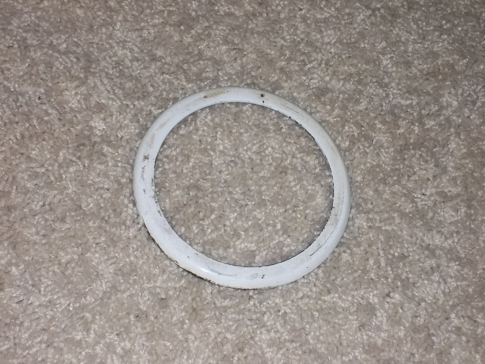 GE gas stove cooktop OEM large white burner trim wb7m8 | eBay