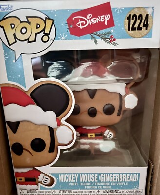 MICKEY MOUSE GINGERBREAD FUNKO POP 2023 DISNEY CHRISTMAS #1224 CUTE ...