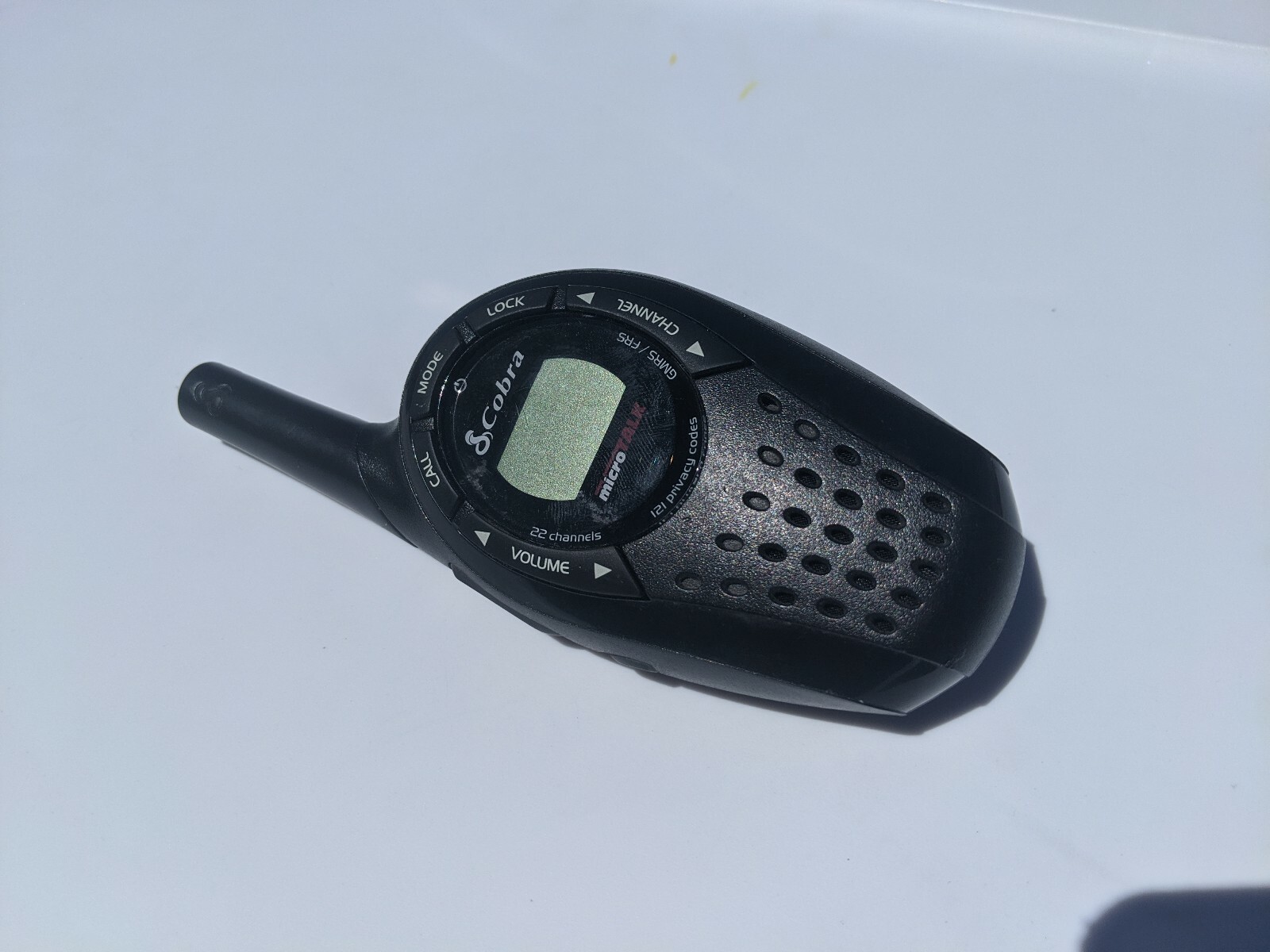 SINGLE 1 Cobra CXT235 MicroTalk 20 Mile GMRS/FRS 22CH 2-Way Radio ...