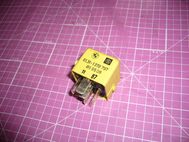 ORIGINAL OEM Relay, BMW, 61.31-1 378 797, FULL 90 day warranty! | eBay