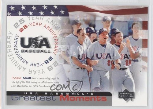 2004 Upper Deck USA Baseball 25-Year Anniversary Mike Neill #USA-188 | eBay