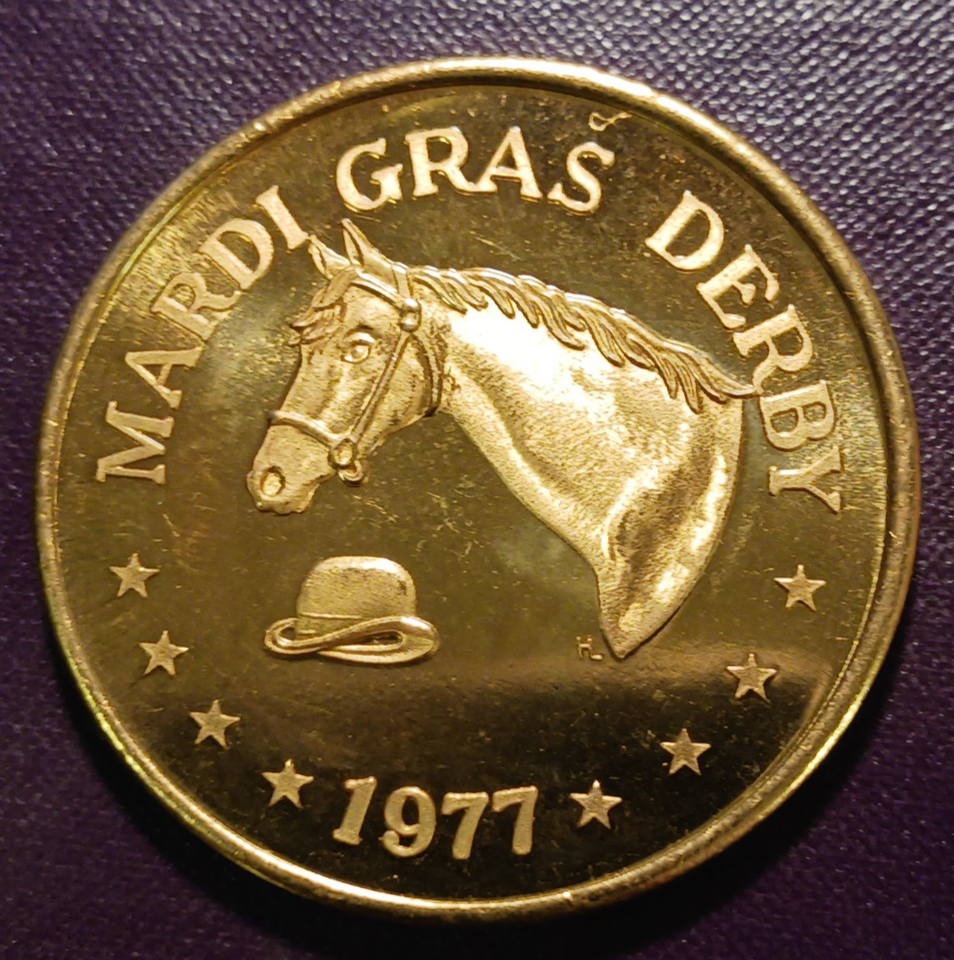Jolly Funsters 1977 bronze theme New Orleans mardi gras doubloon | eBay
