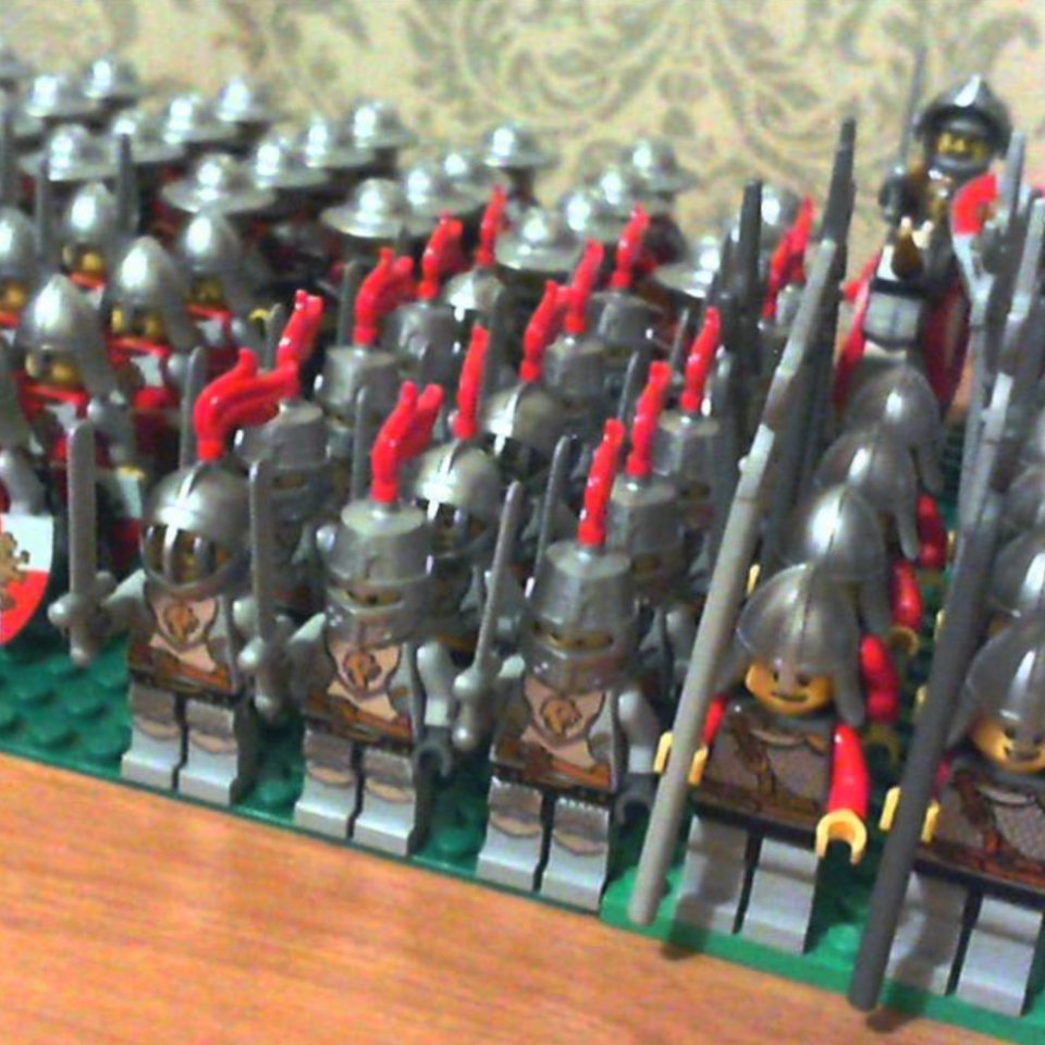 Lot of 10 Lego Castle Minifigs Lot BULK Mystery Pick Knights Minfigure ...