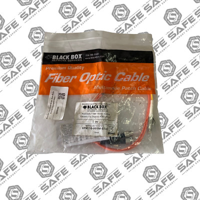 BLACK BOX EFN110-001M-STLC Fiber Optic Cable | eBay