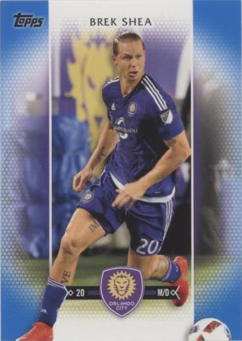 2017 Topps MLS - Brek Shea #75 Blue /99 for sale online | eBay